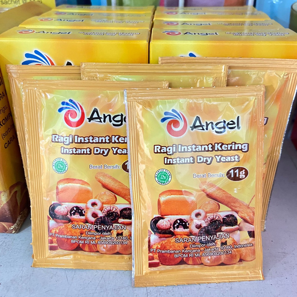 Jual Ragi Instant ANGEL 11g/Ragi instant kering/Ragi sachet/Ragi Murah ...