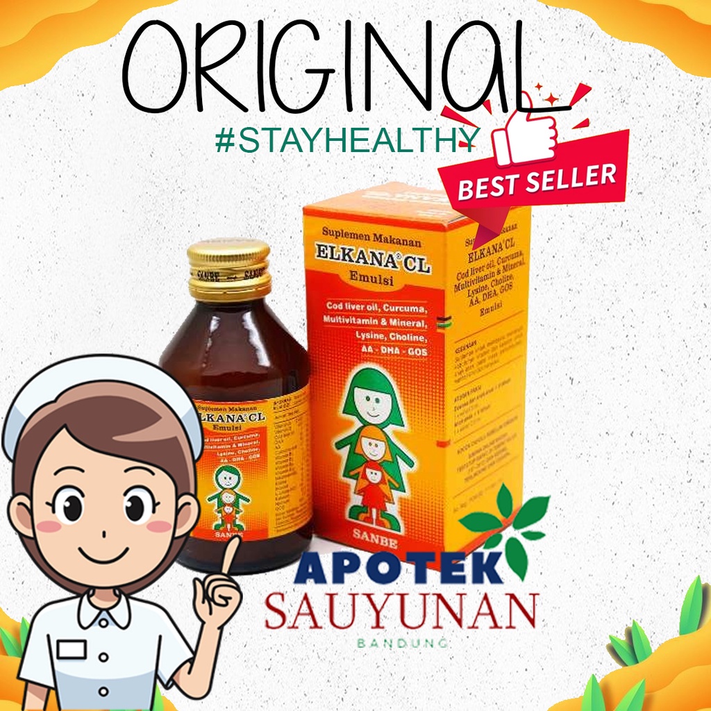 Jual ELKANA CL SIRUP 120 ML | Shopee Indonesia