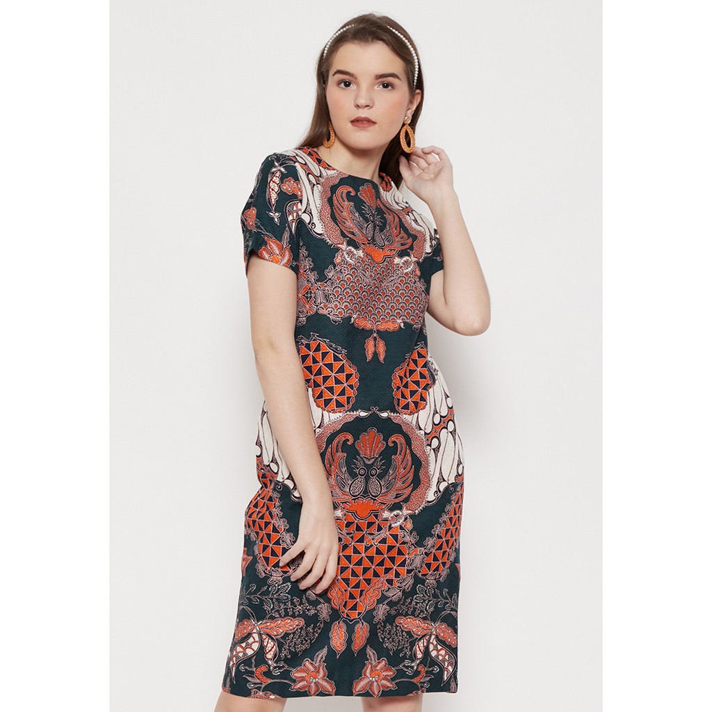 Jual Batik Semar Mala Dress - Parang Kawung Kinasih - All | Shopee ...