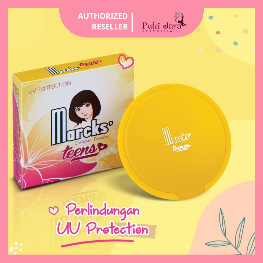 Jual Marcks Teens Compact Powder (KEMASAN BARU) | Shopee Indonesia