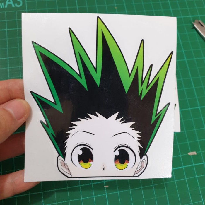 Jual Sticker Anime PB0002 [ Gon-Hunter X Hunter ] [11x 11 cm] Indonesia ...