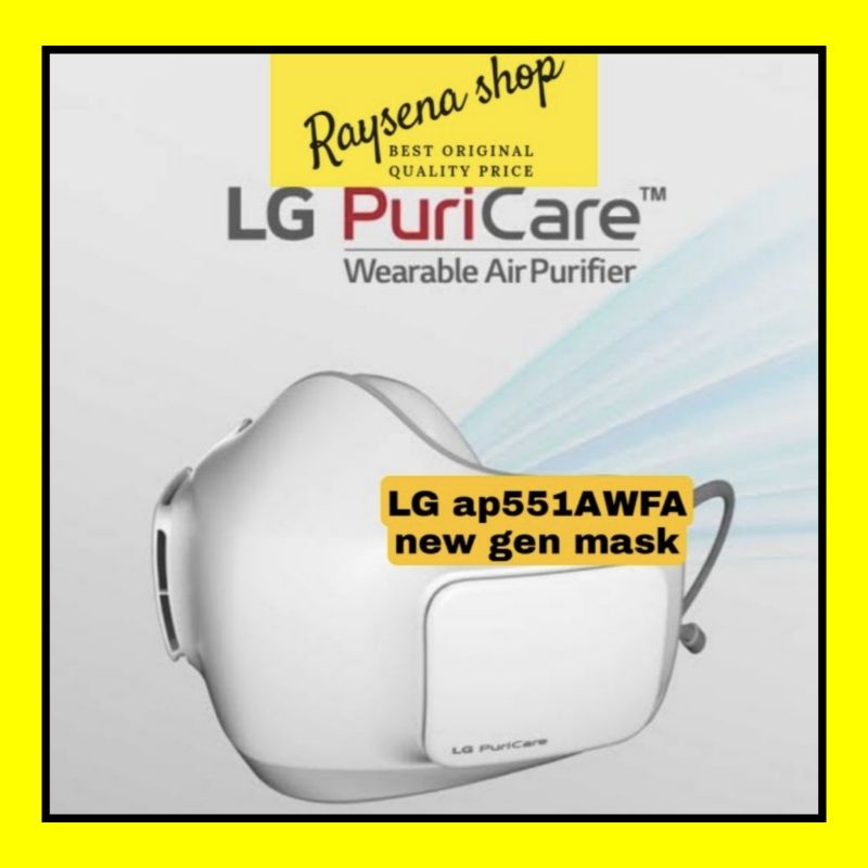 Jual lg puricare ap551awfa wearable mask | Shopee Indonesia