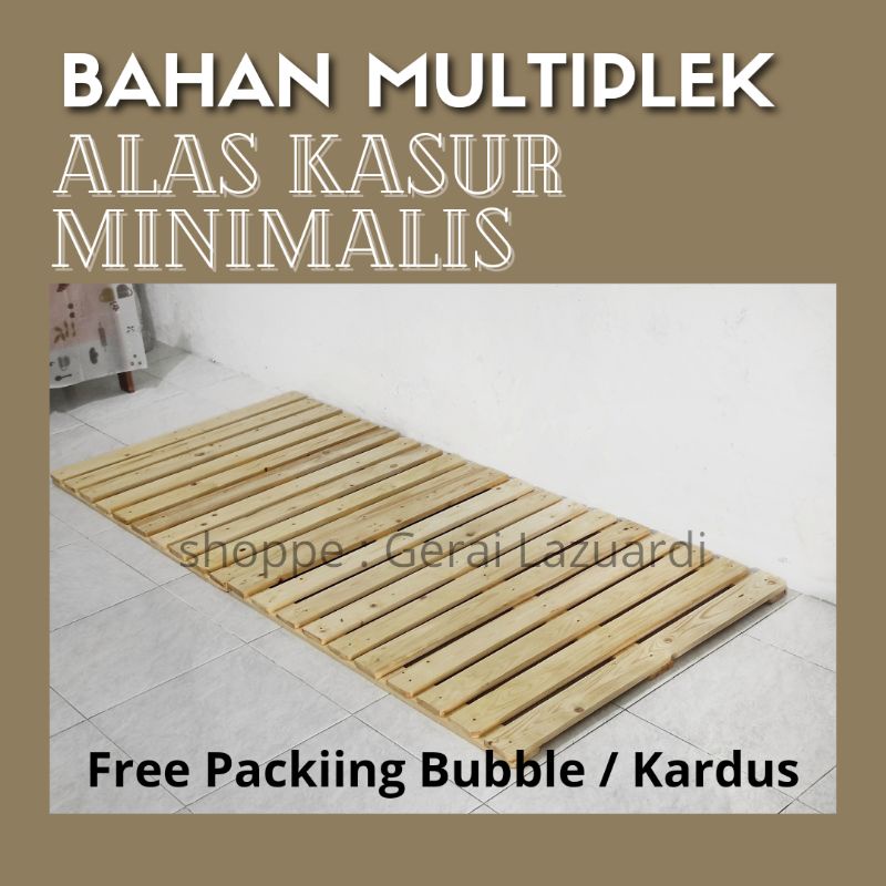 Jual Palet Alas Kasur/Tempat Tidur Minimalis Elegan Tipis Bahan ...