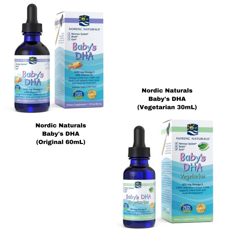 Jual Nordic Naturals Baby's DHA (Original / Vegetarian) | Shopee Indonesia