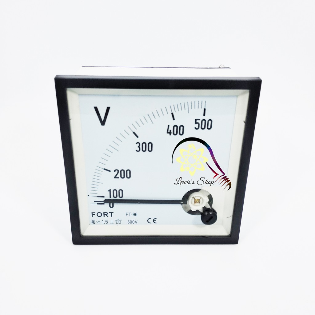 Jual Voltmeter Analog 500V AC Volt Meter High Quality | Shopee Indonesia