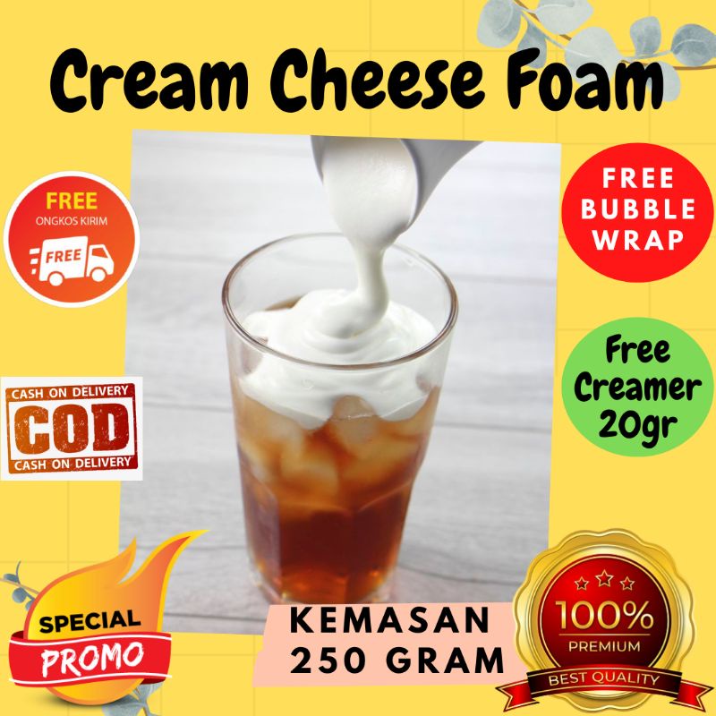 Jual Cream Cheese Cream Chesee Krim Cheese Powder 250gr | Shopee Indonesia