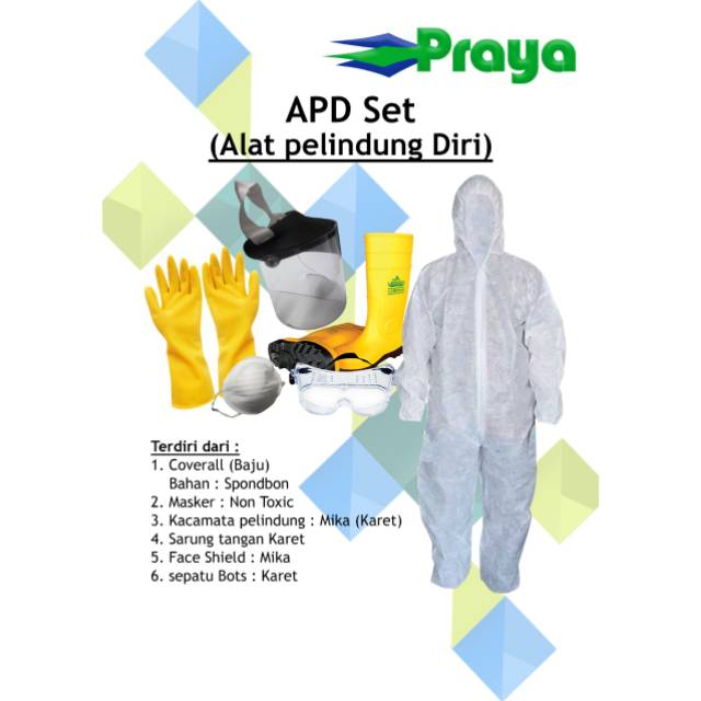 Jual Alat Perlindung Diri (APD SET) | Shopee Indonesia