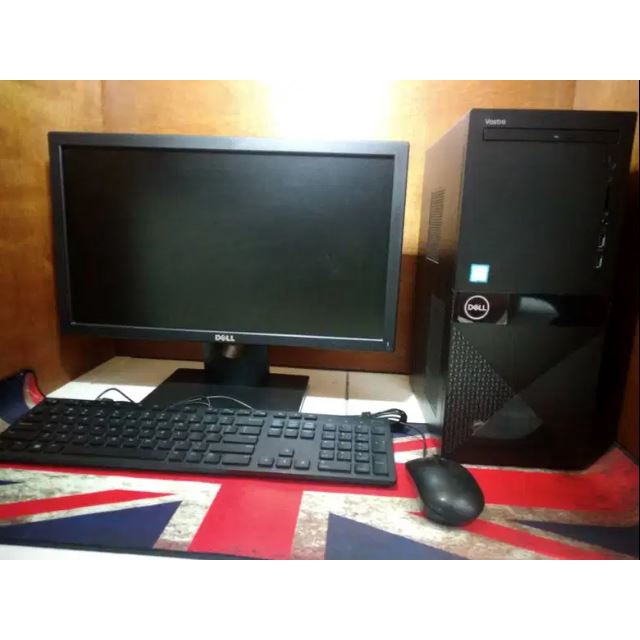 Jual PC Dell Intel Core i3 & Monitor 19,5 inch Dell +Bonus Keyboard ...