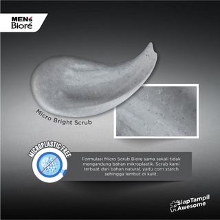 Jual Men's Biore Micro Scrub Sabun Muka Pria Untuk Kulit Kusam Bright Oil Clear Eksfoliasi 100 ...