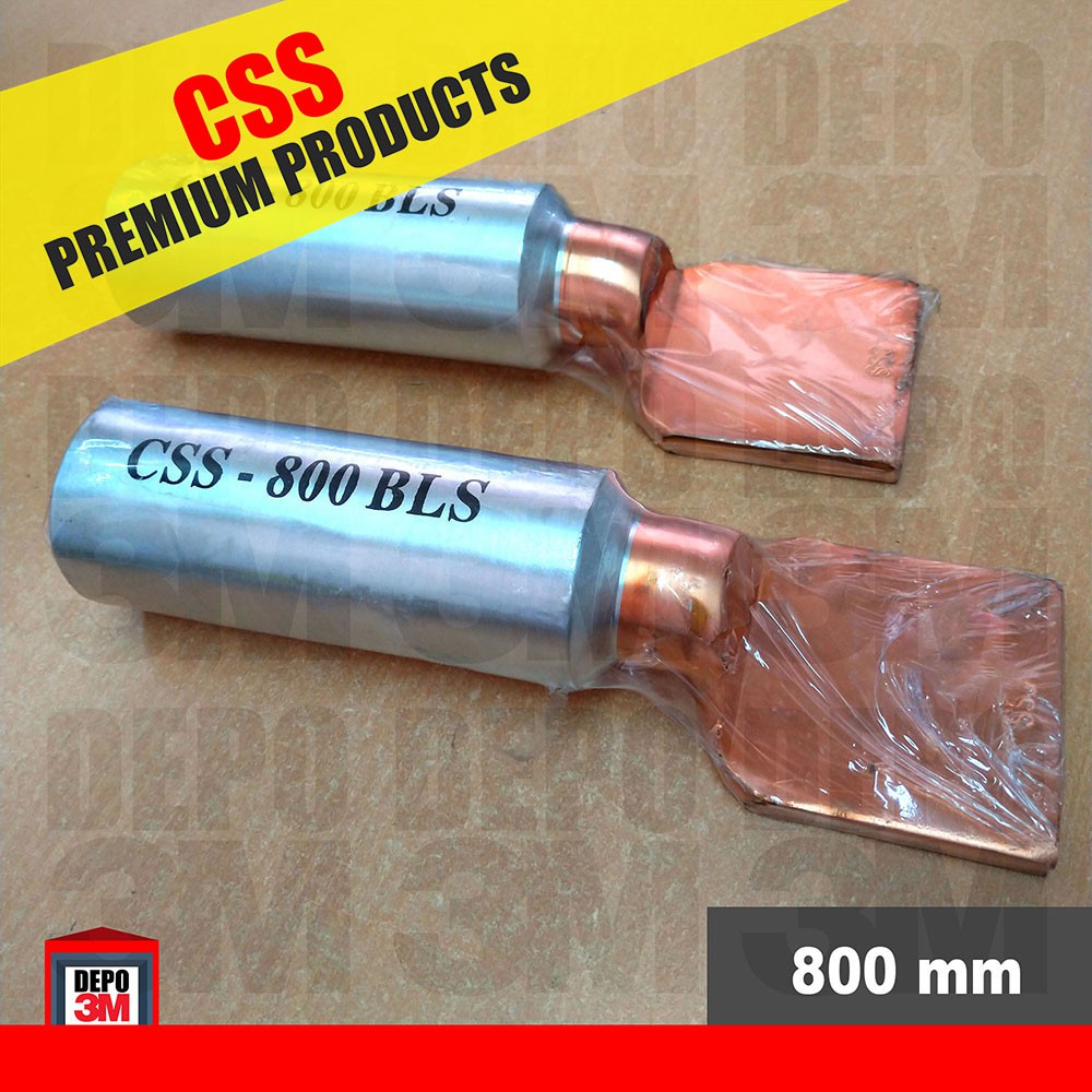 Jual Cable Lug | Skun Kabel Bimetal CSS AL/CU 800mm TANPA LUBANG ...