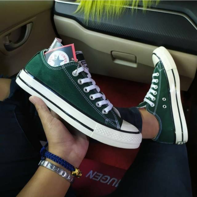 Jual SEPATU CONVERSE CLASIK 70S Hijau Army LOW MADE IN vietnam | Shopee ...