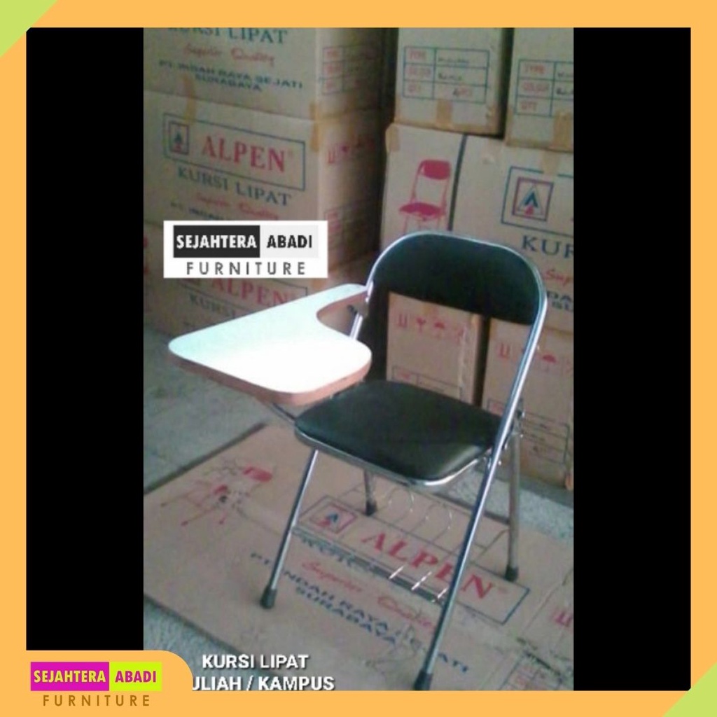Jual kursi kuliah lipat, kursi kampus, kursi model chitose, kursi ...