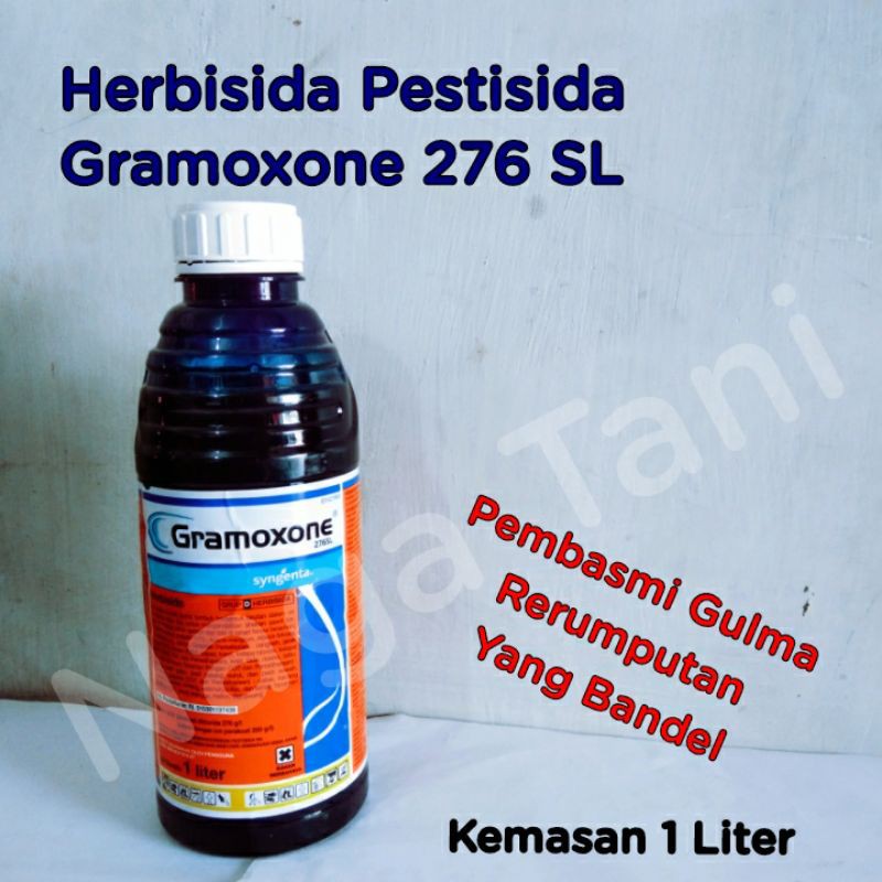 Jual HERBISIDA PESTISIDA GRAMOXONE 276 SL 1 LITER | Shopee Indonesia