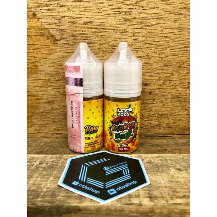 Jual Salt Nic Lcv Mango Magic 30ml 20mg liquid vape pod pods pita cukai ...