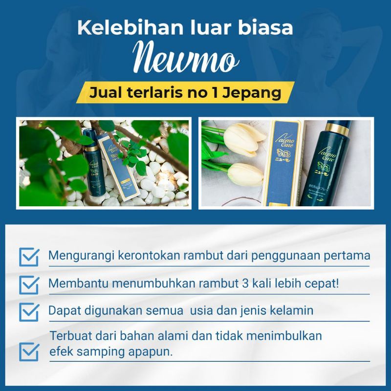 Jual NEWMO SERUM DARI JEPANG UNTUK PENUMBUH RABUT BOTAK/ATAU SEPERTI ...