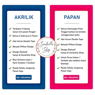 Jual Custom Papan Sign Board Signage Akrilik Papan Tanda CCTV Sign ...