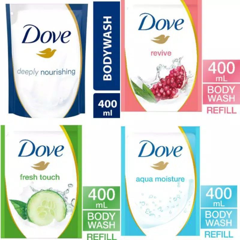 Jual Dove Body Wash Refill 450ml | Shopee Indonesia