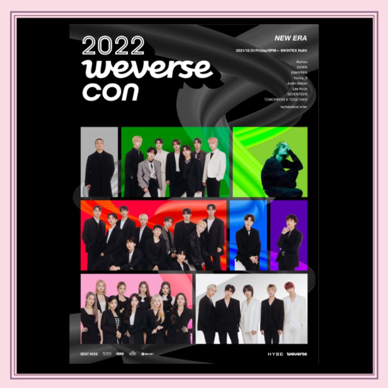 Jual 2022 Weverse Concert Online Streaming Tiket [NEW ERA] | Shopee ...