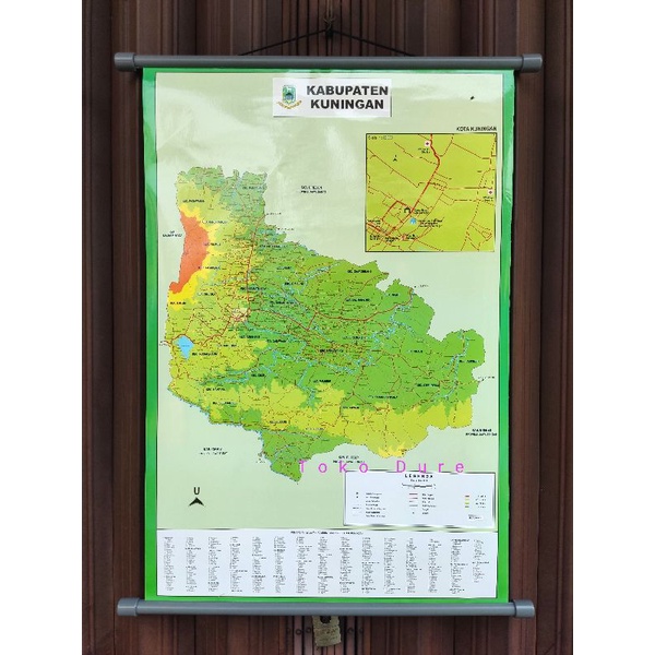 Jual Peta Bingkai Kabupaten Kuningan | Shopee Indonesia