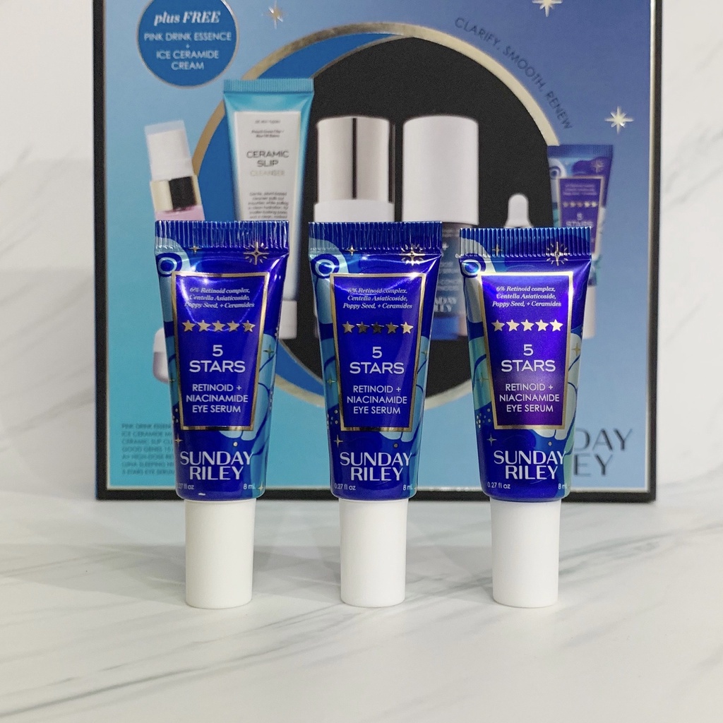 Jual Sunday Riley 5 Stars Retinoid + Niacinamide Eye Serum 8 mL mini ...