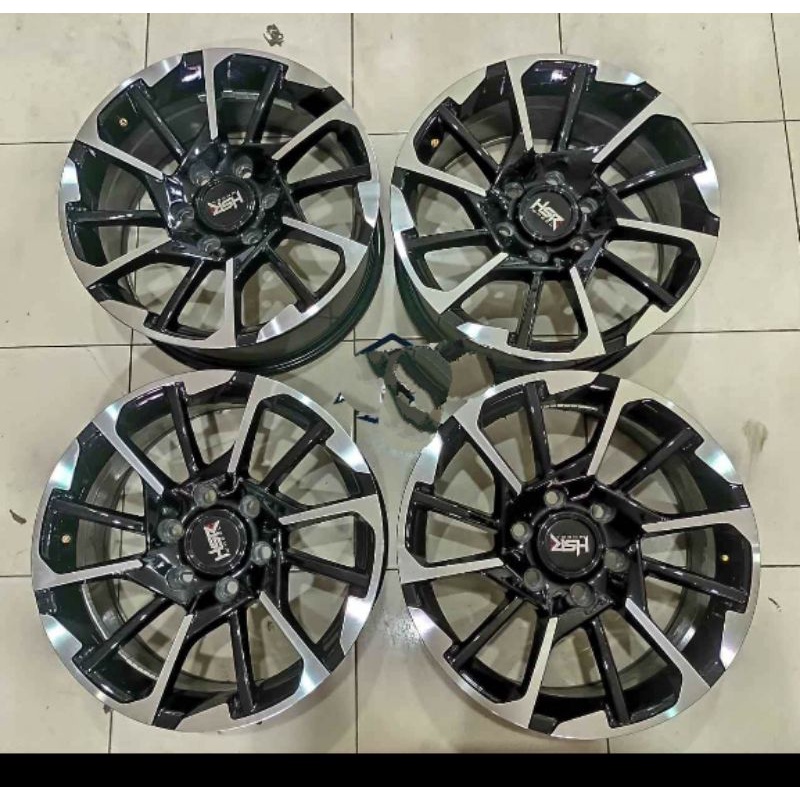 Jual Velg Variasi Pelek Mobil Bekas Hollo(HSR) Ring 18x8 Pcd 6x139,7 Et ...
