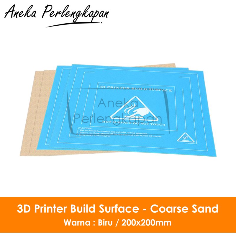Jual 3D Printer Build Surface / Print Bed / Buildtak Coarse Sand ...
