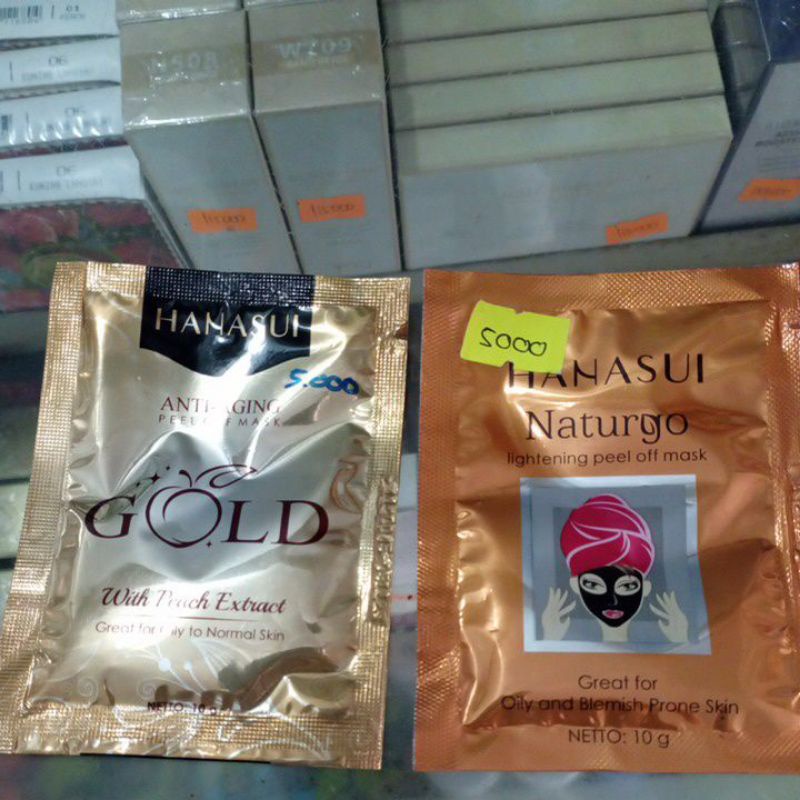 Jual HANASUI NATURGO PEEL OFF MASK | Shopee Indonesia