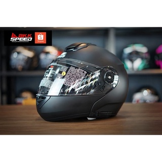Jual ZEUS ZS 3050 MATT BLACK DOFF MODULAR FLIP UP DOUBLE VISOR | Shopee Indonesia