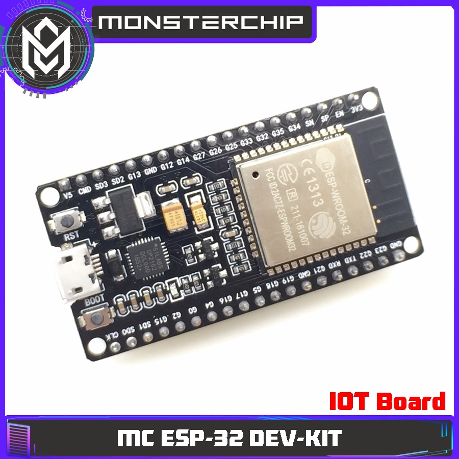 Jual ESP32 ESP-32 DOIT WIFI BLUETOOTH IOT ESP-32S DEVELOPMENT BOARD ...