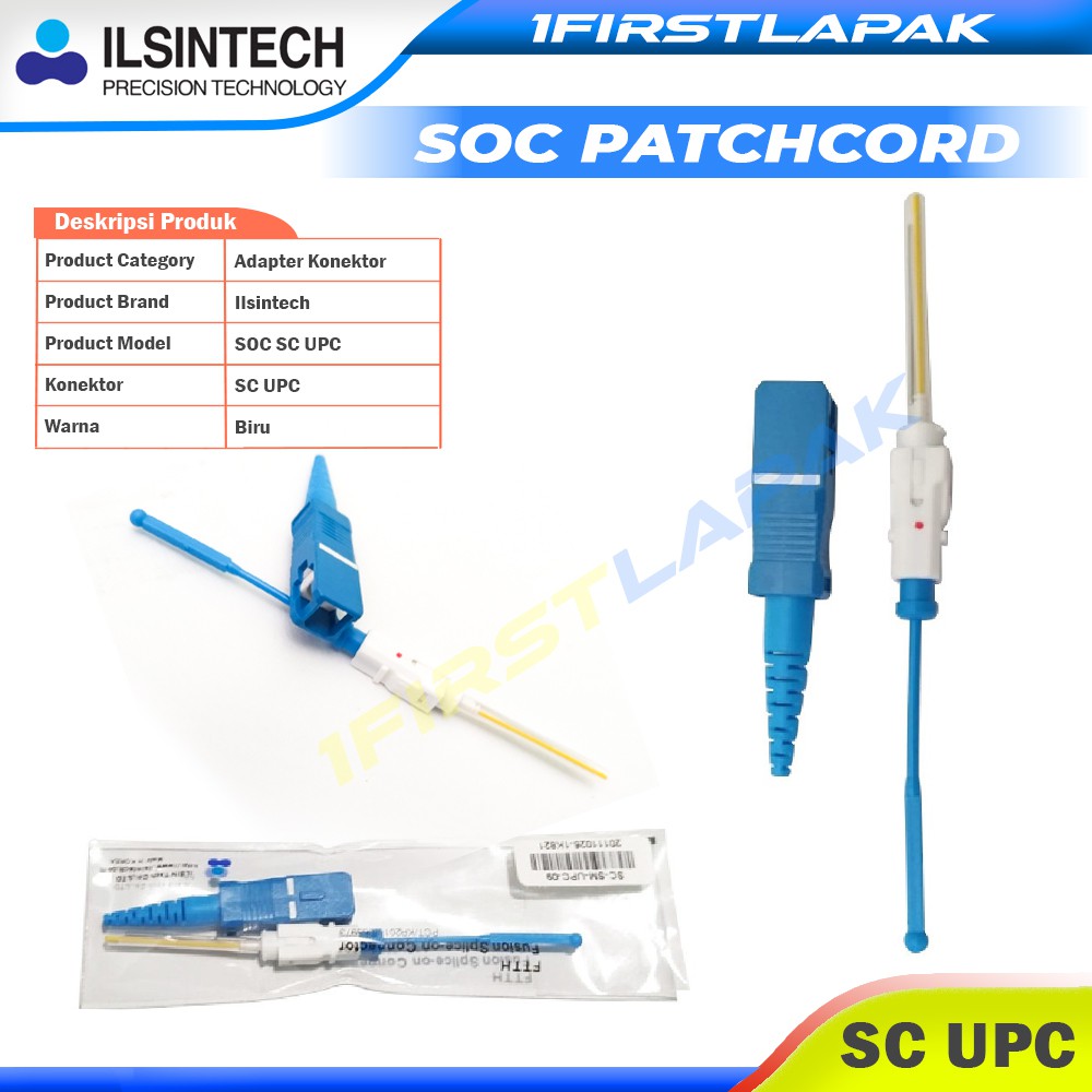 Jual SOC Splice On Connector SC UPC Fiber Optik Connector Dropcore ...