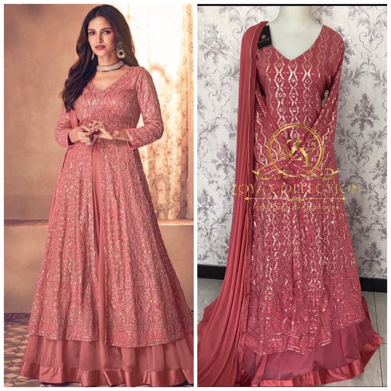 Jual Baju india GOWN by SAYURI Brand 100% ORIGINAL Indonesia|Shopee ...