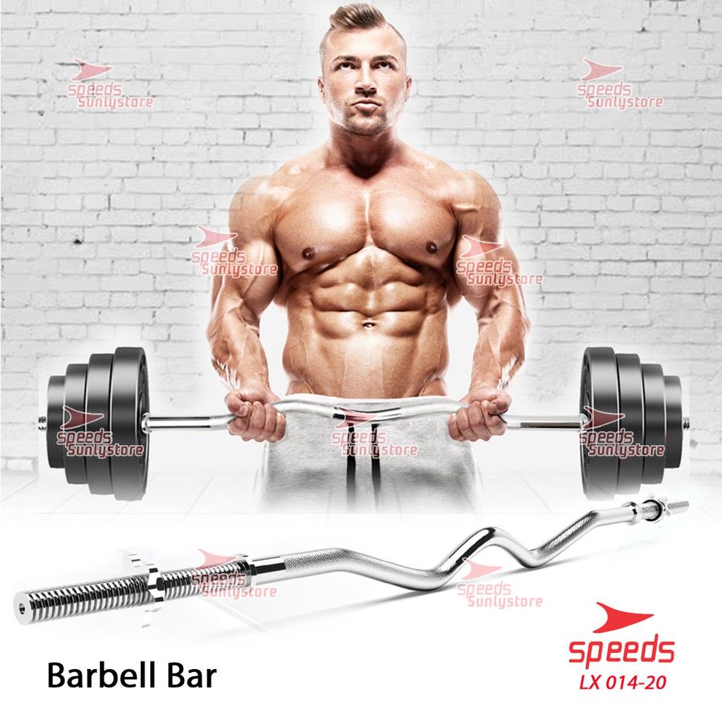 Jual SPEEDS STICK BARBEL 120 cm STICK DUMBELL BAR EZ Curl Bar Stamina ...