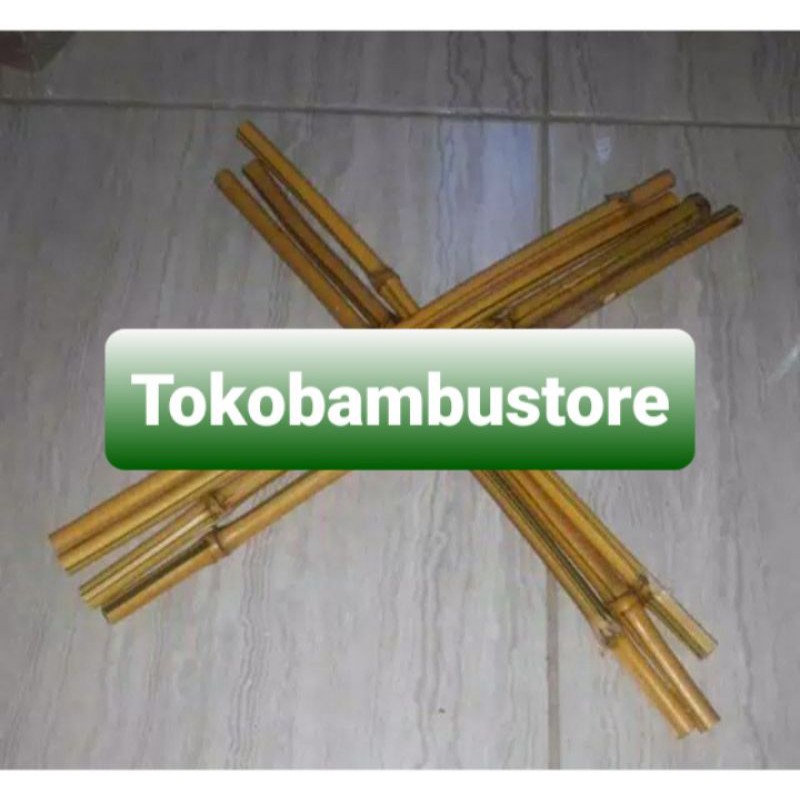 Jual Batang bambu kuning mini potong per 4 batang | Shopee Indonesia