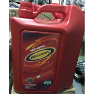 Jual Oli Mesin Diesel Mesran B40 Galon 10 Lt Original Pertamina ...