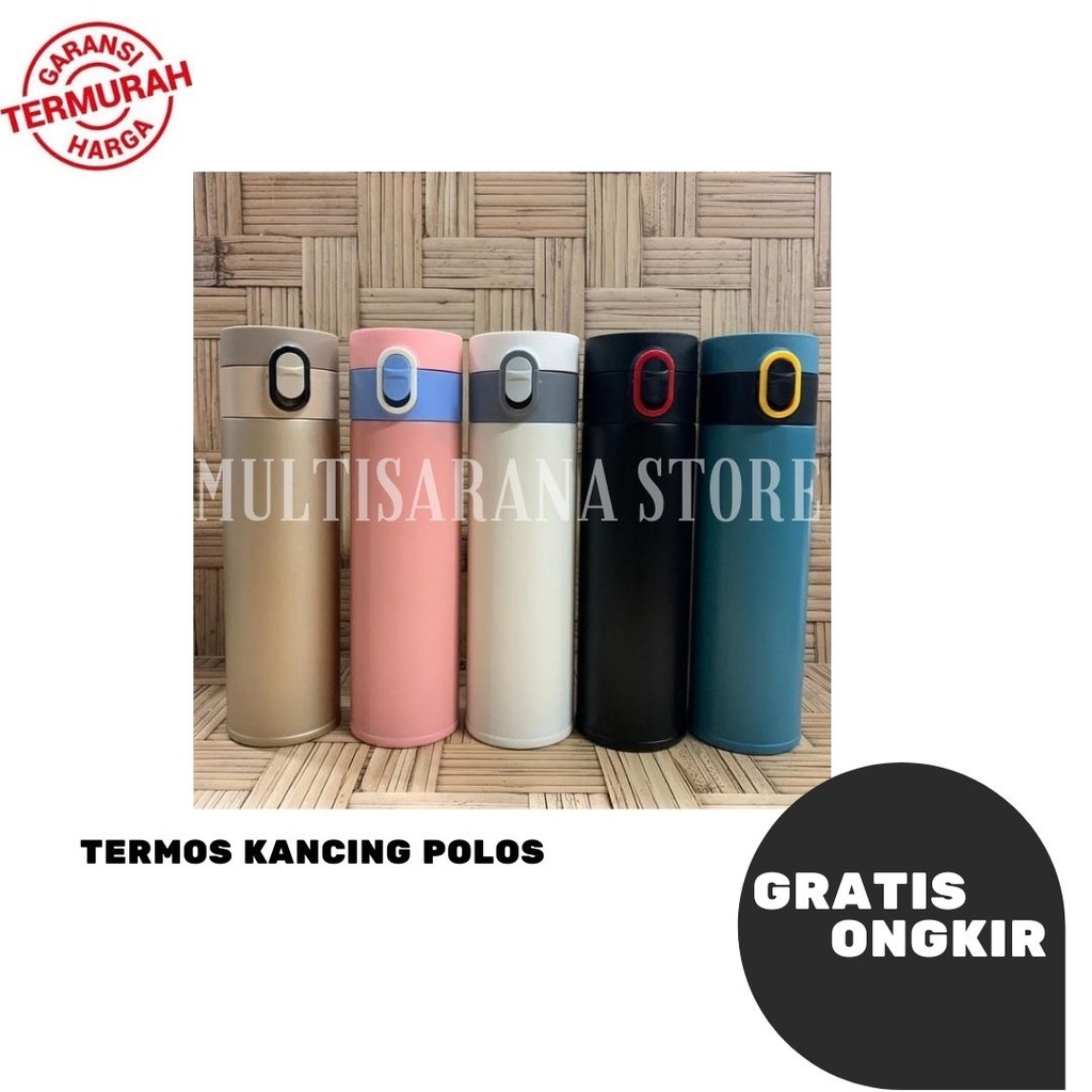 Jual Termos kancing thermos vacuum air minum panas dingin termos ...