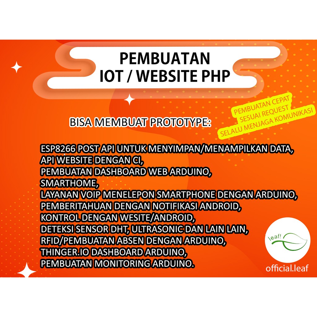 Jual ALAT IOT ATAUPUN WEBSITE CI Indonesia|Shopee Indonesia