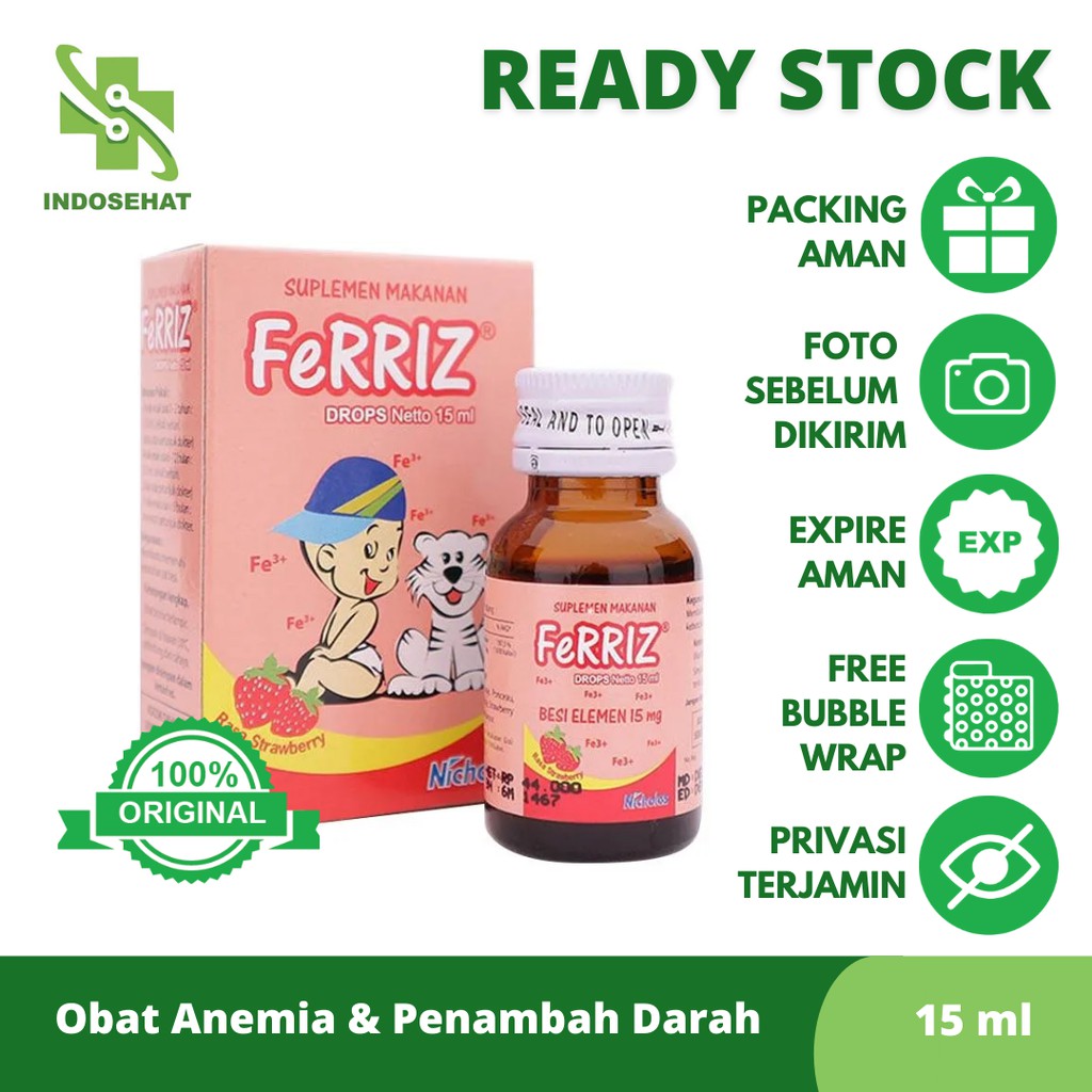 Jual Ferriz Drops 15ml | Shopee Indonesia