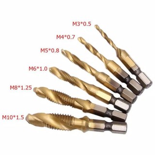 Jual MATA BOR HAND TAP HANDTAP SENAI DRAT BAUT SET M3 M4 M5 M6 M8 M10 ...