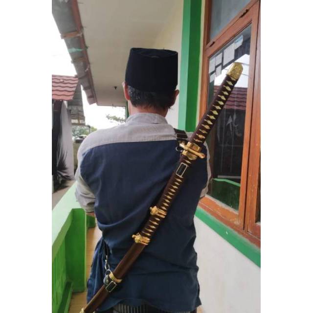 Holder Pedang Ninja, Sarung Pedang Punggung Ninja dan Samurai | Shopee ...