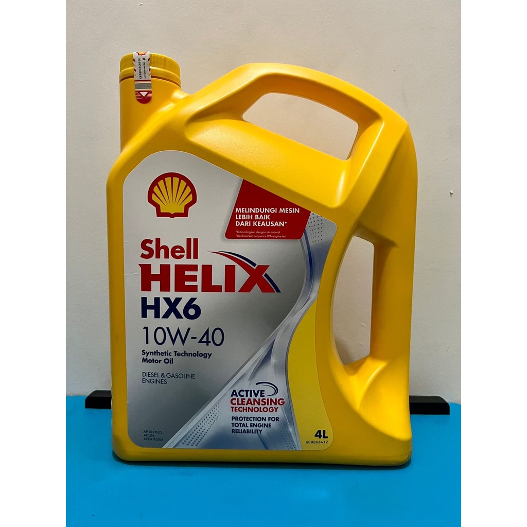 Jual SHELL HELIX HX6 SAE 10W-40 Mobil Bensin | Shopee Indonesia