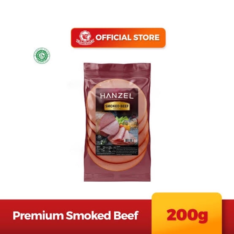 Jual hanzel smoked beef 200gr | Shopee Indonesia