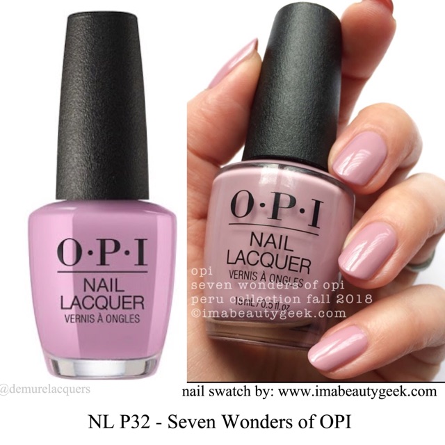 Jual OPI NL P32 - Seven Wonder of OPI (PERU) Indonesia|Shopee Indonesia