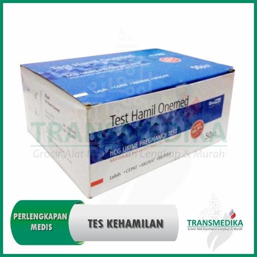 Jual Test Hamil One Med / Tes Kehamilan Strip Hamil OneMed Isi 50 per ...