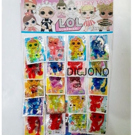 Jual Mainan Sticky Toys Jelly LOL / Mainan Prank | Shopee Indonesia