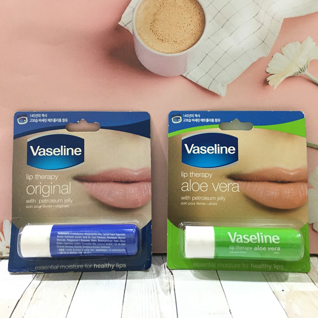 Jual Vaseline Lip Therapy Balm Stick - 4.8gr | Shopee Indonesia