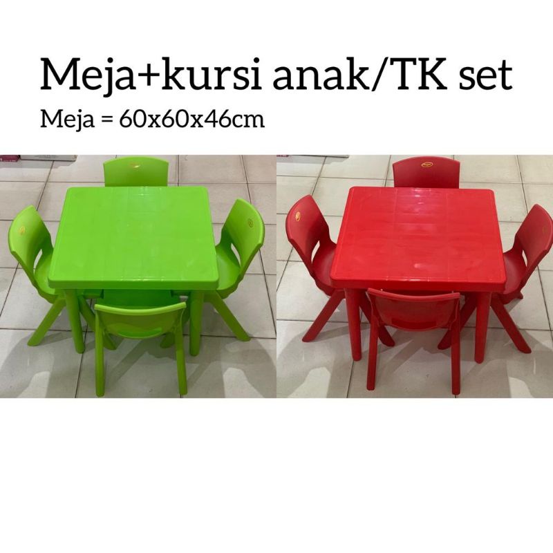 Jual TAIWAN - MEJA 1PCS / MEJA + KURSI ANAK TK | Shopee Indonesia