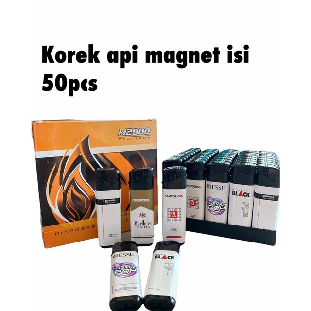 Jual MANCIS MAGNET ROKOK/KOREK API 1BOX ISI 50PCS CO khusus daerah RIAU ...