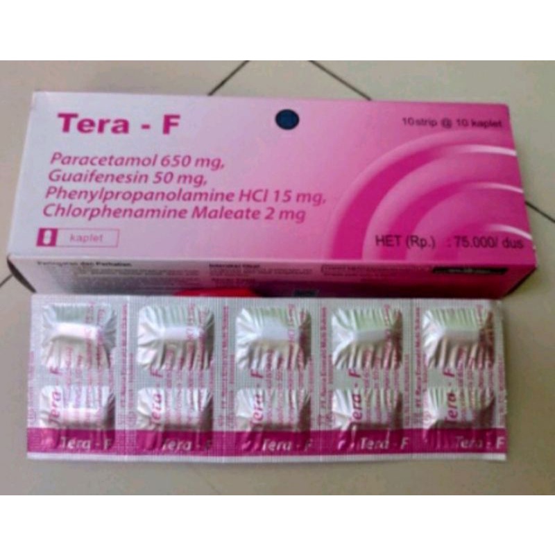 Jual Tera F/ Obat Batuk. pilek/Harga per pcs ED 2024 | Shopee Indonesia