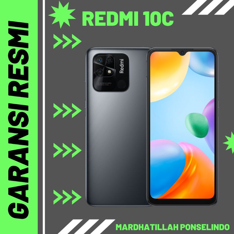 Jual Redmi 10C Ram 4GB+128GB / 4GB+64GB Garansi Resmi | Shopee Indonesia