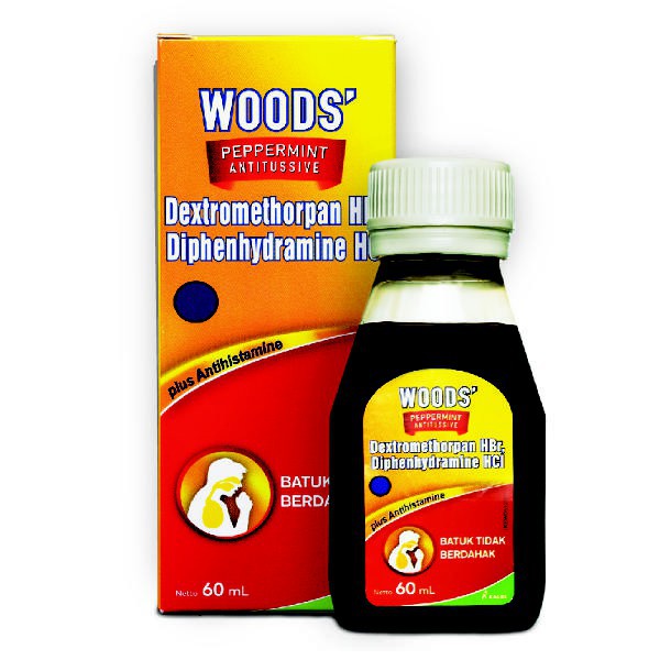 Jual Woods Wood Merah Antitussive Antitusif Sirup Batuk 60 Ml | Shopee ...
